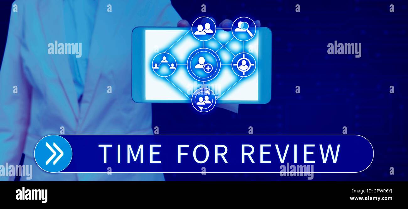 Text caption presenting Time For Review, Word for Evaluation Feedback ... Text caption presenting Time For Review, Word for Evaluation Feedback ...