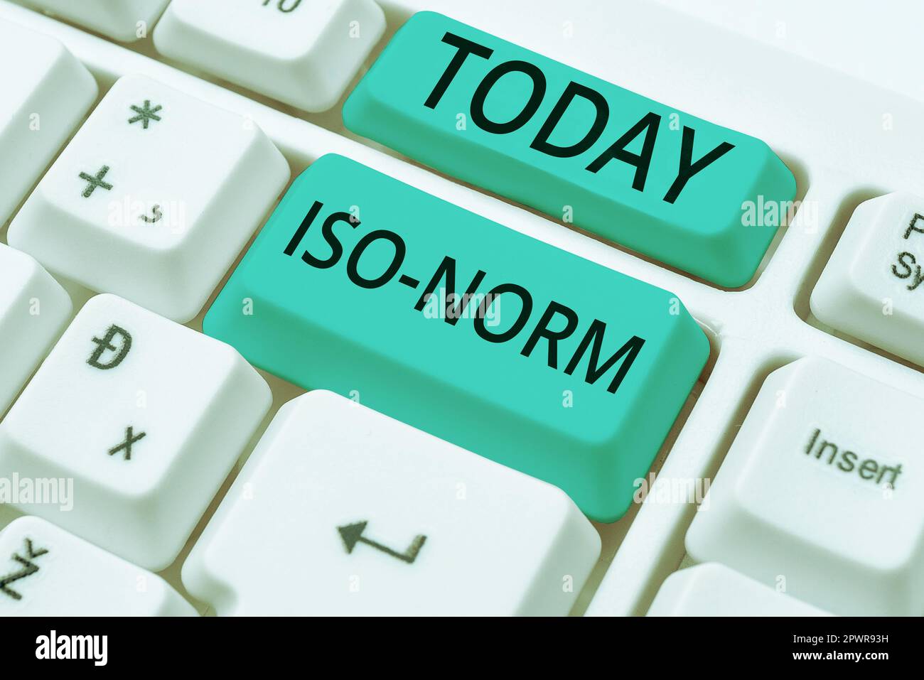 Conceptual caption Iso Norm, Business idea An accepted standard or a ...