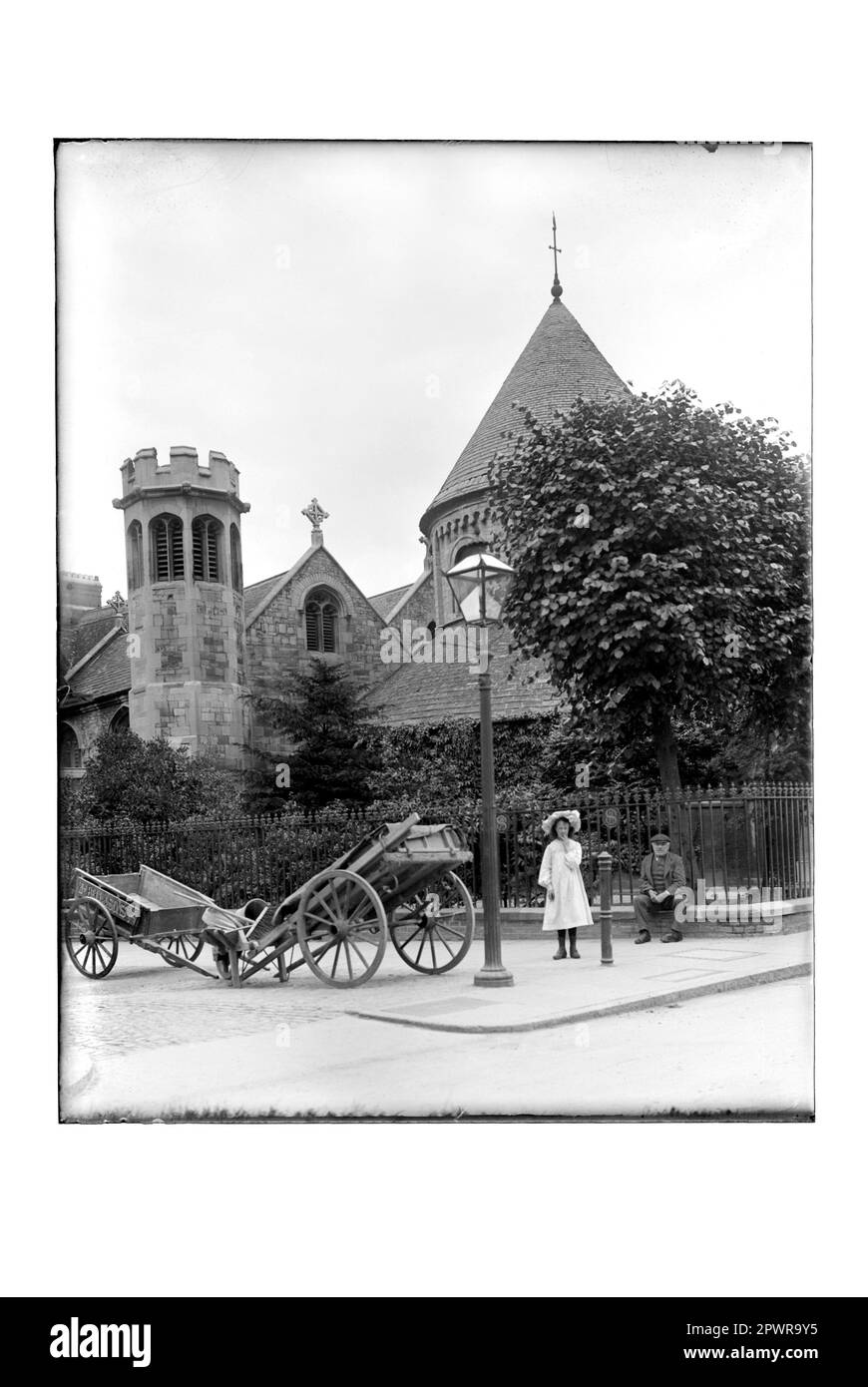 Victorian cambridge street lamp hi-res stock photography and images - Alamy