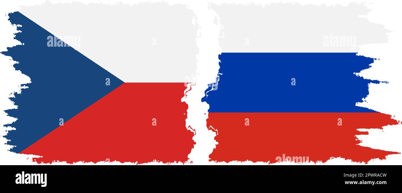 Russia czech conflict Stock Vector Images - Alamy