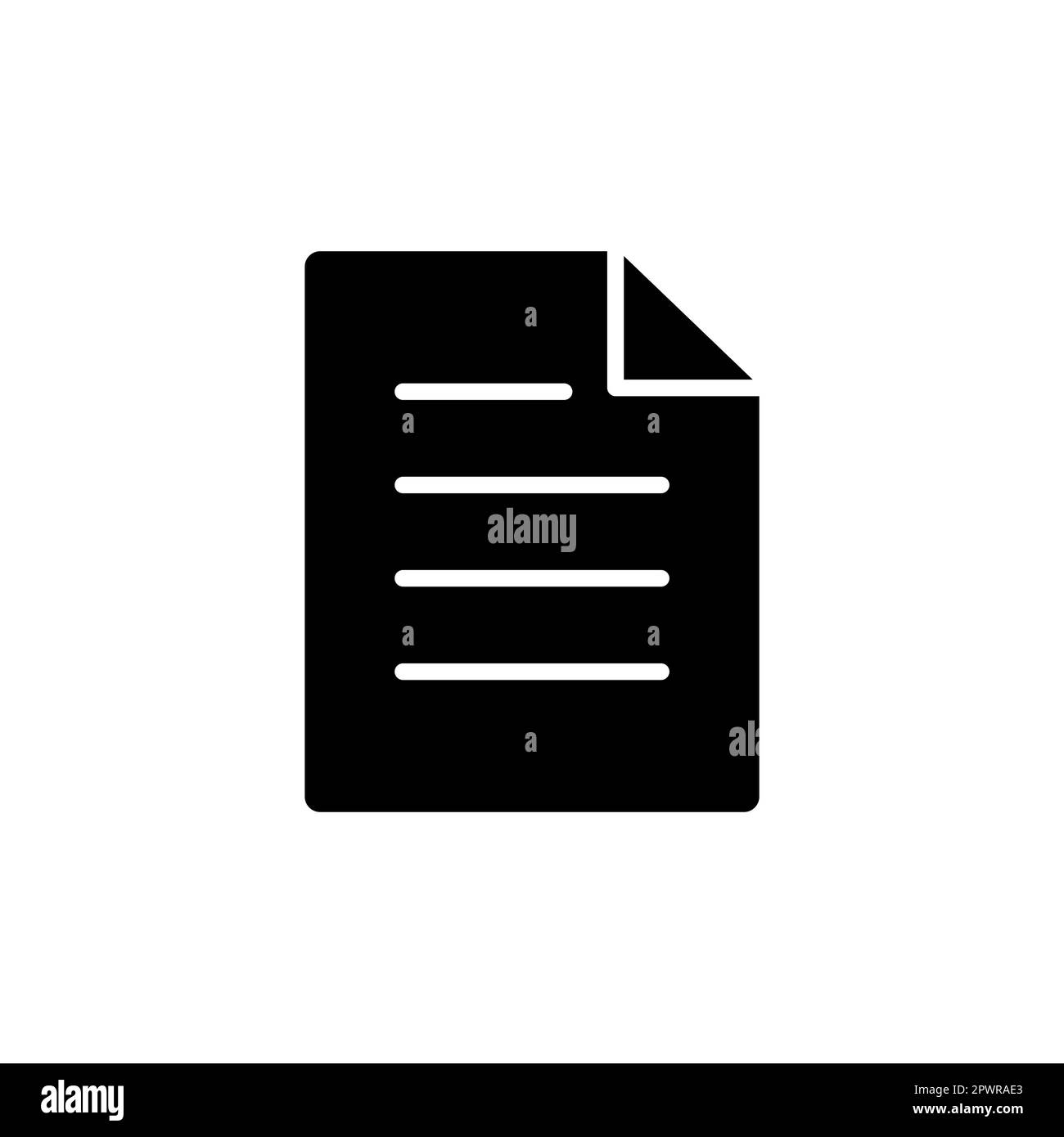 Document icon vector. Paper icon. File Icon Stock Vector Image & Art ...