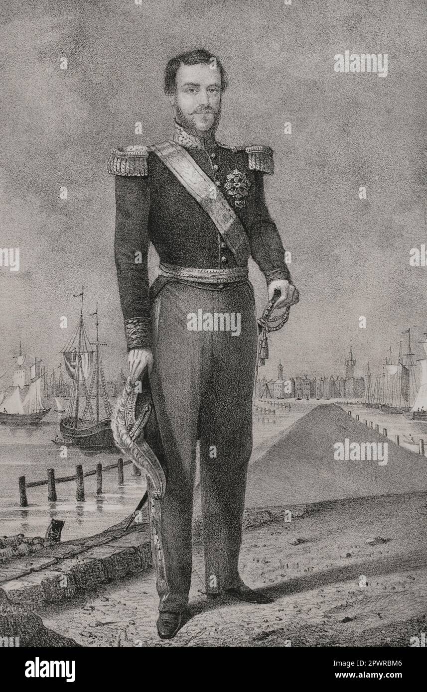 William III of the Netherlands (1817-1890). King of the Netherlands and ...