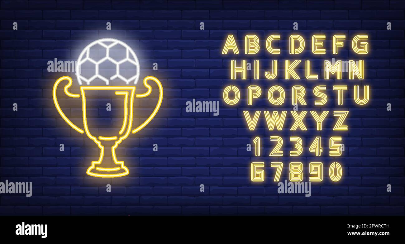 Team neon sign in Stock Vector Images - Alamy