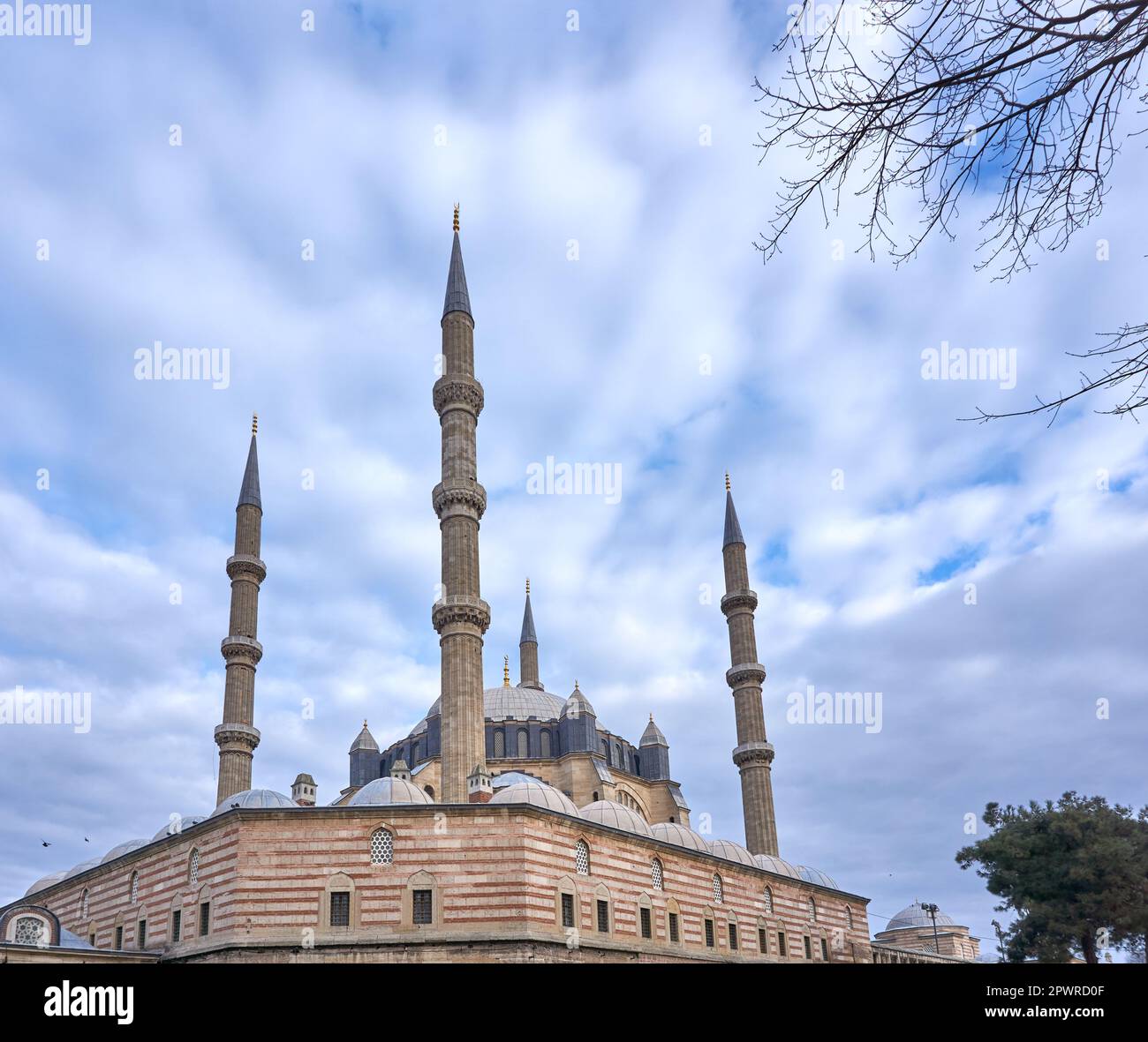 Turkiye, Edirne, Selimiye Mosque. The UNESCO World Heritage Site Of The ...