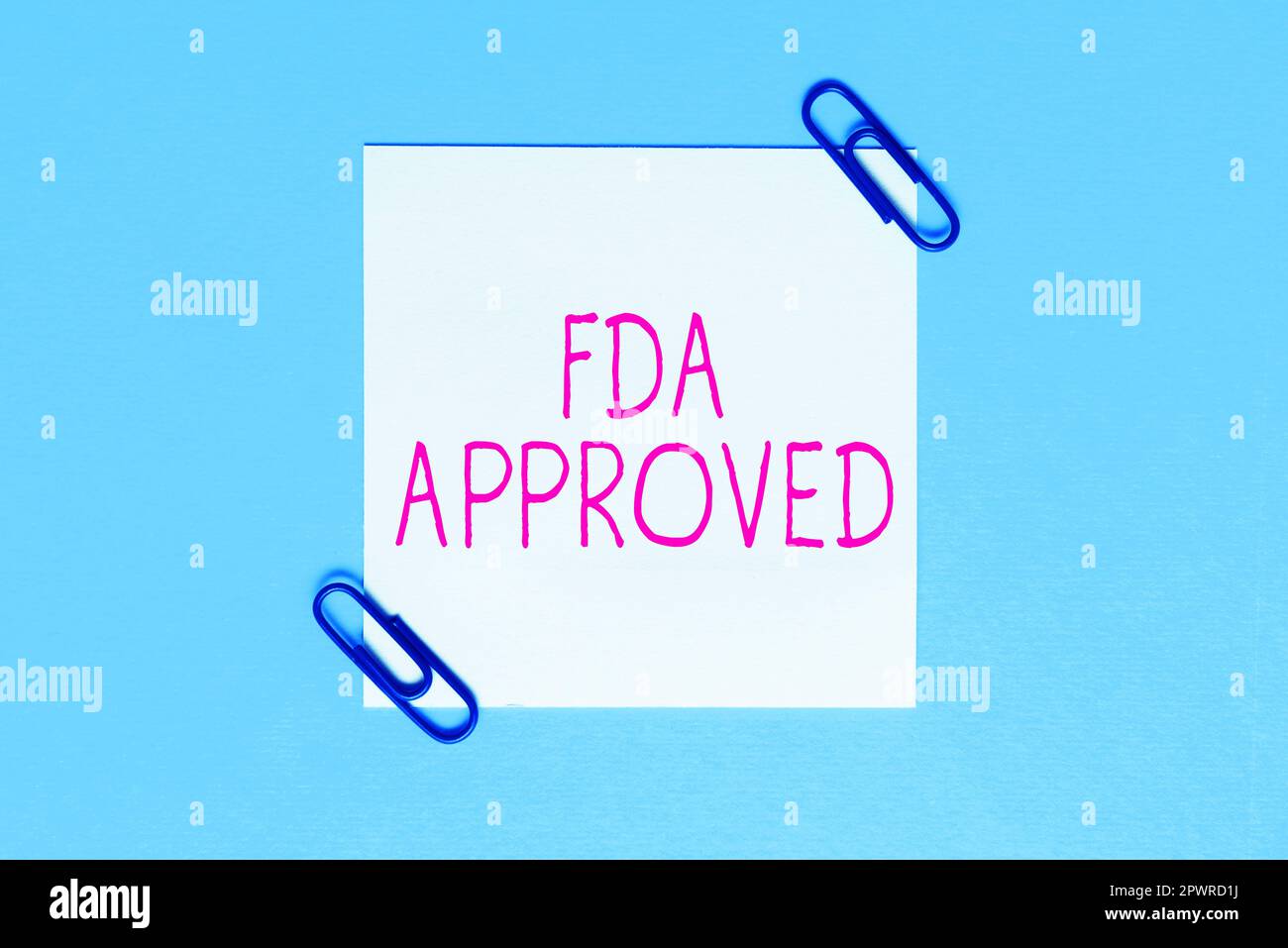 Fda approved word hi-res stock photography and images - Alamy