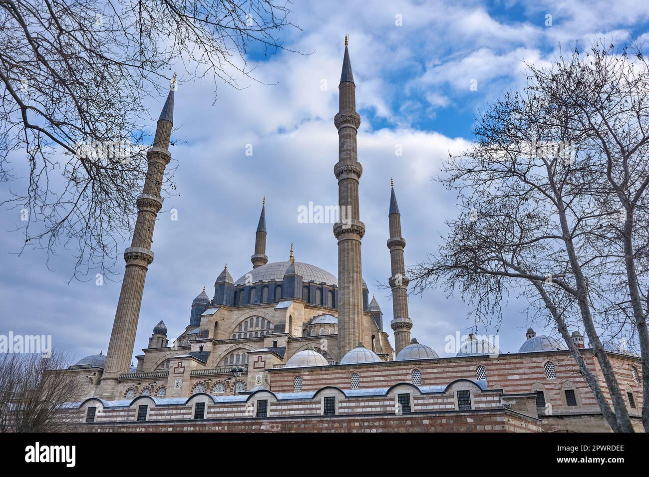 Turkiye, Edirne, Selimiye Mosque. The UNESCO World Heritage Site Of The ...