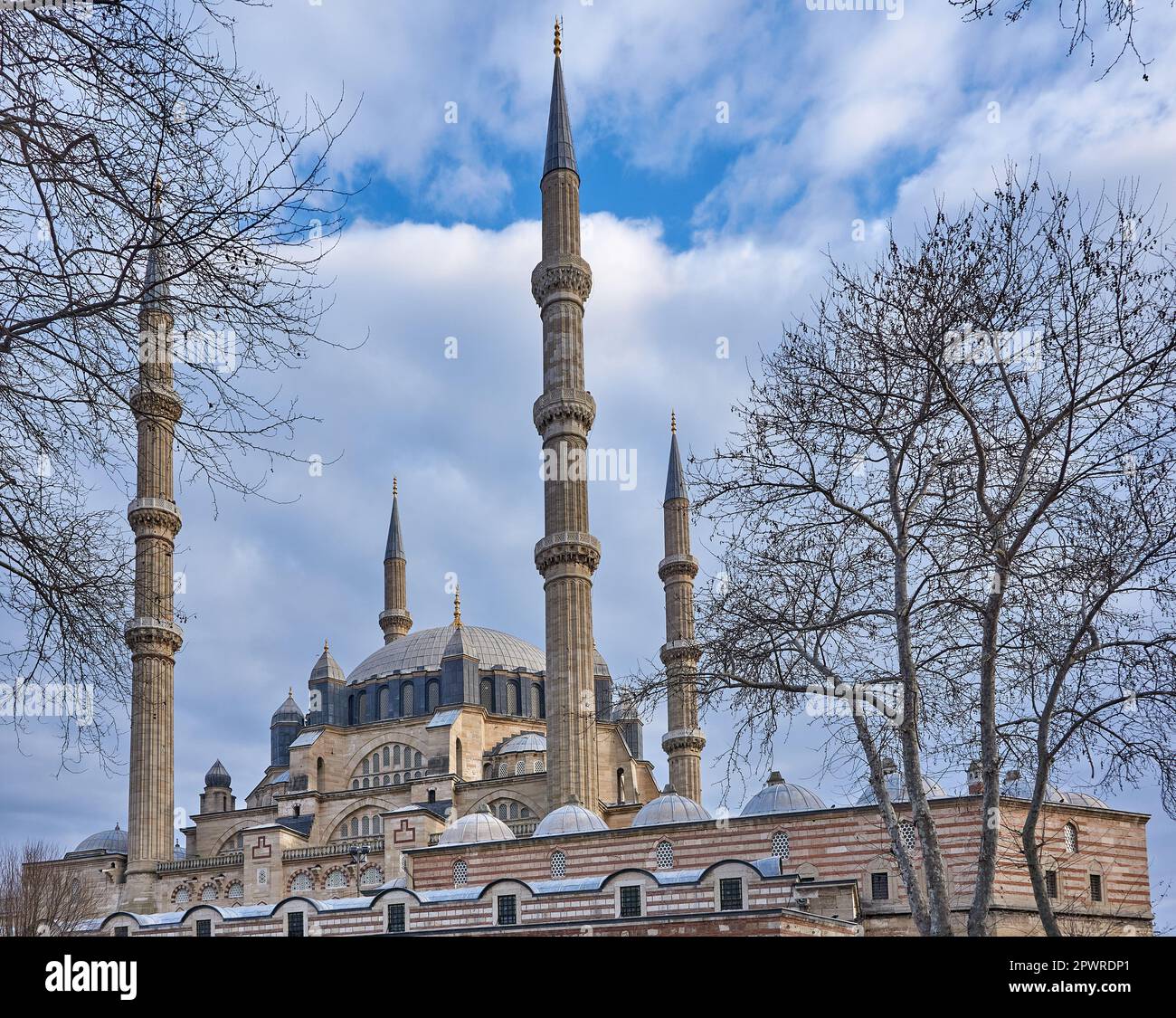 Turkiye, Edirne, Selimiye Mosque. The UNESCO World Heritage Site Of The ...