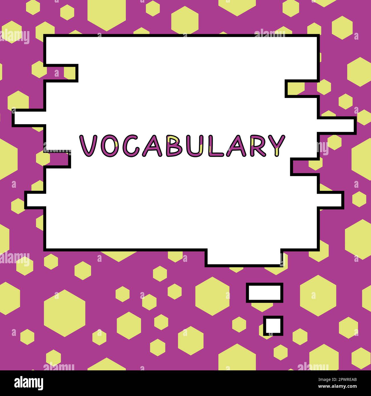 Conceptual display Vocabulary, Conceptual photo collection of words and ...