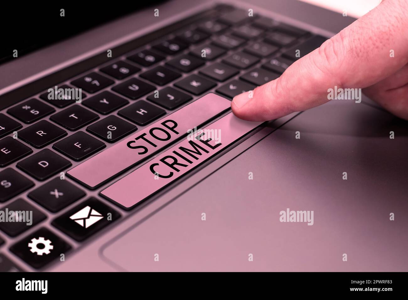 Inspiration showing sign Stop Crime, Concept meaning the effort or ...