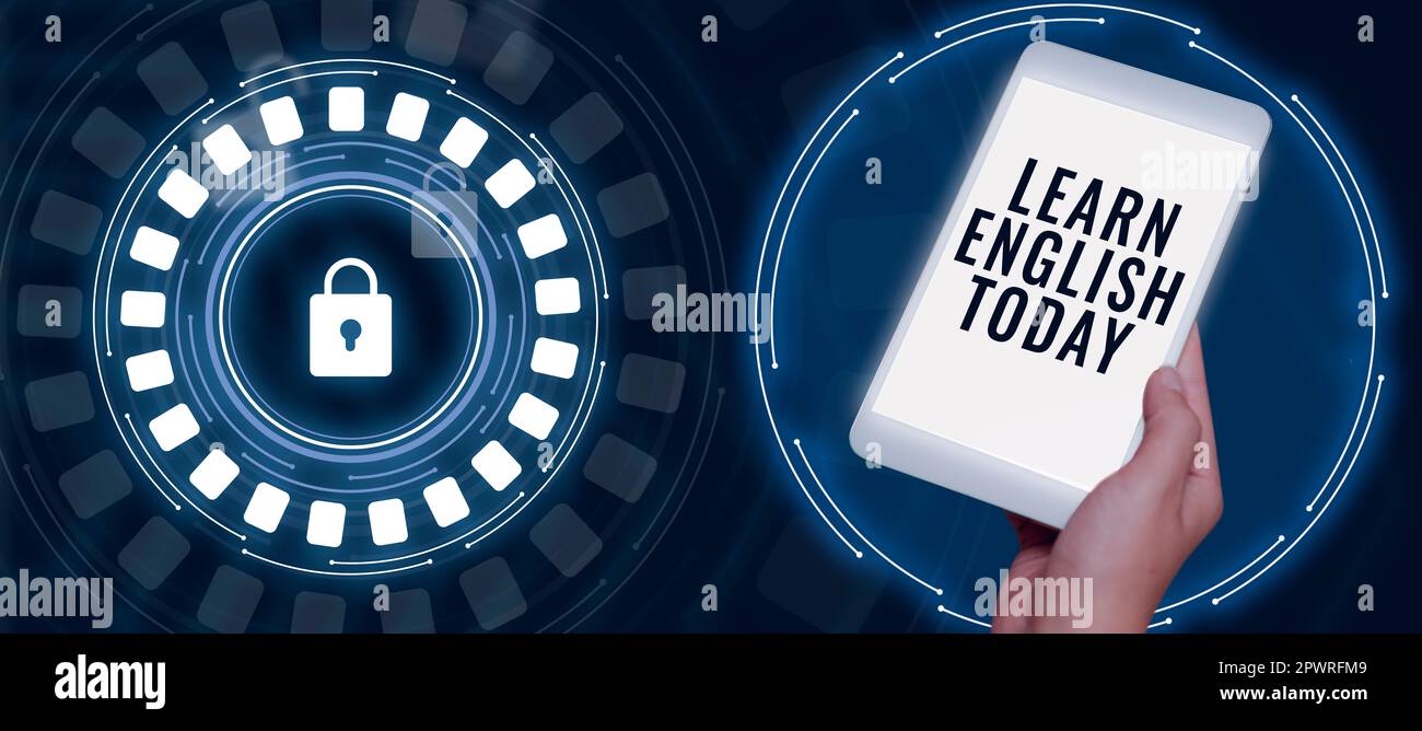 Inspiration showing sign Learn English Today, Word for gain or acquire ...