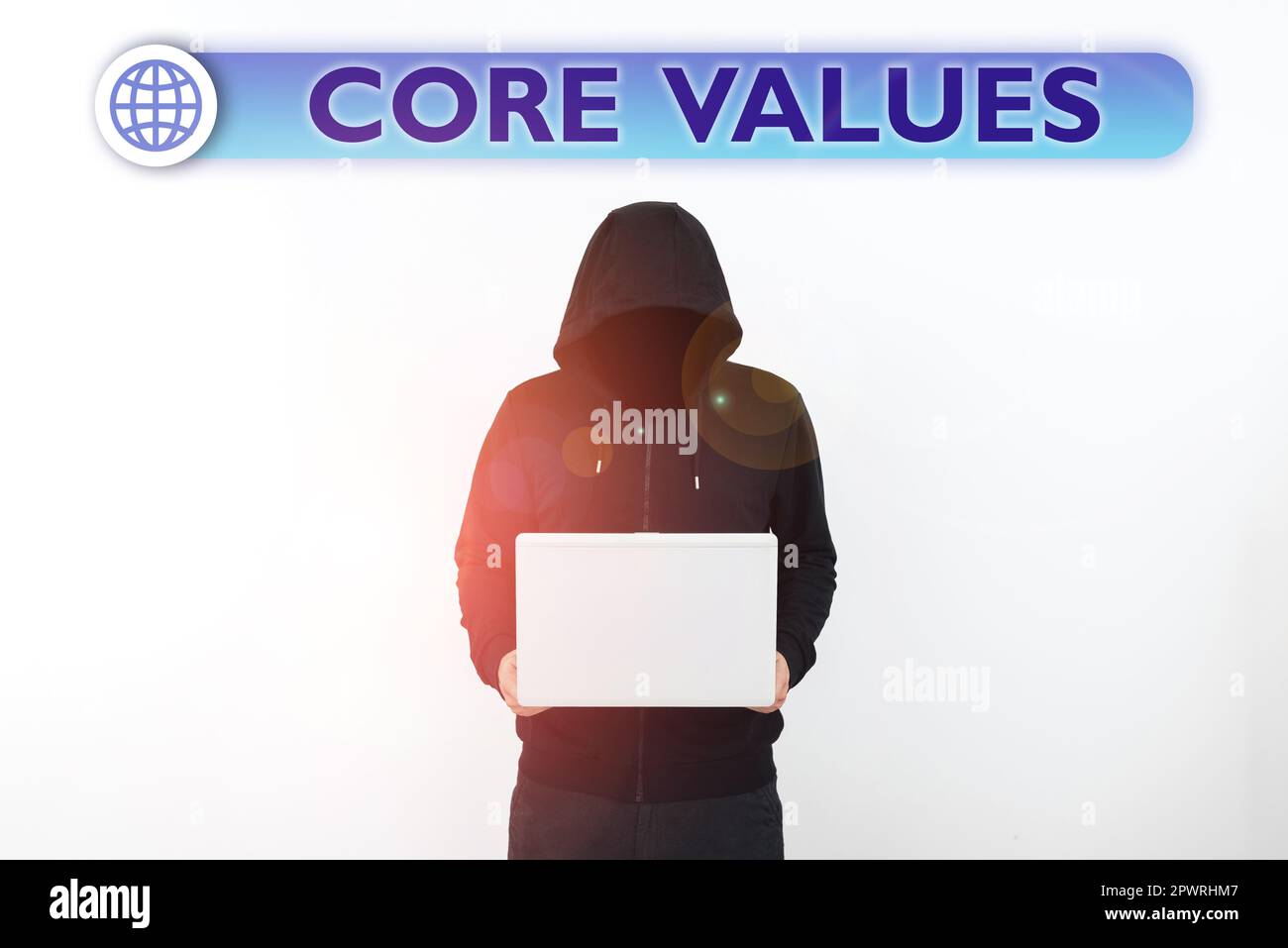Text sign showing Core Values, Conceptual photo belief person or ...