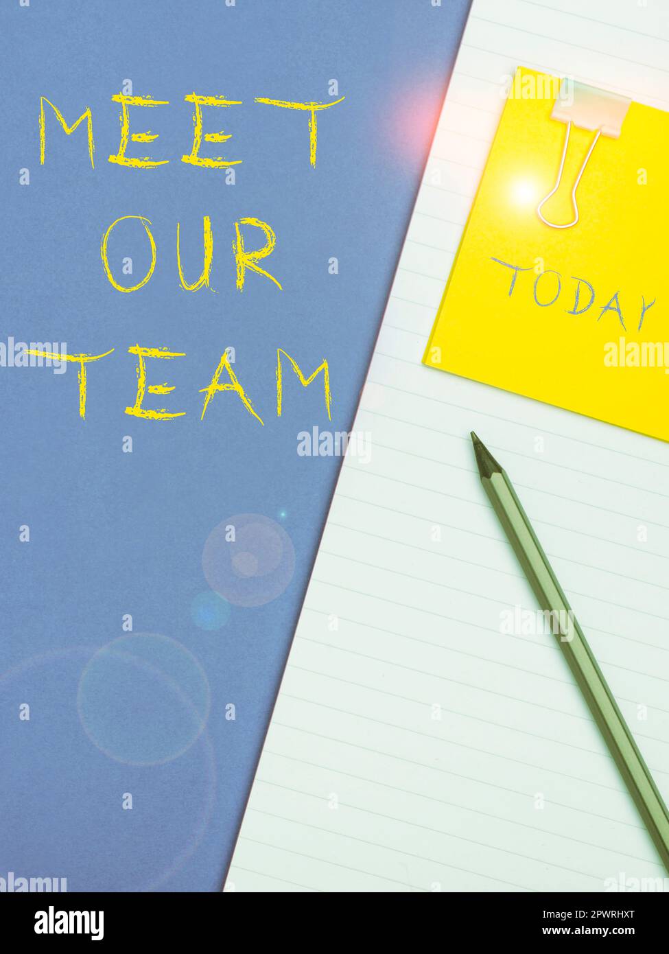 Writing displaying text Meet Our Team, Concept meaning introducing ... Writing displaying text Meet Our Team, Concept meaning introducing ...