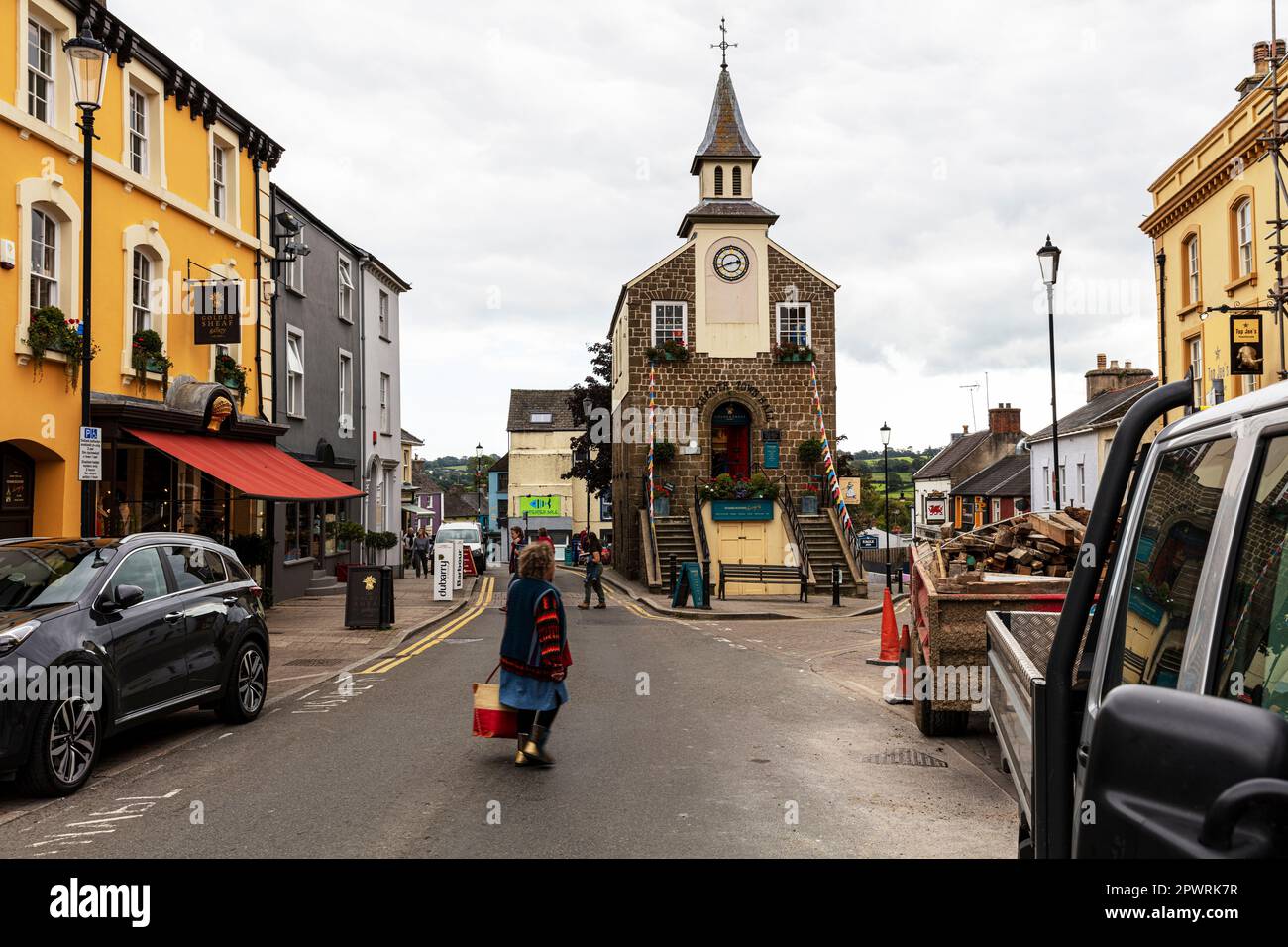 Narberth, Pembrokeshire, Wales, UK, Narberth town, towns, town ...