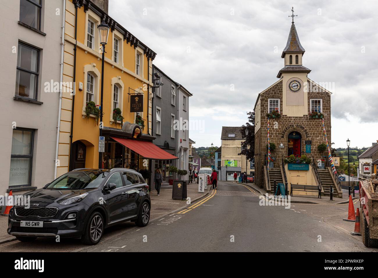 Narberth, Pembrokeshire, Wales, UK, Narberth town, towns, town ...