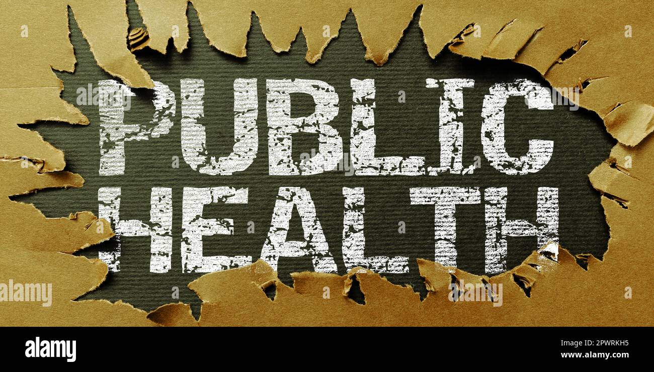 Text caption presenting Public Health, Business idea Promoting healthy ...