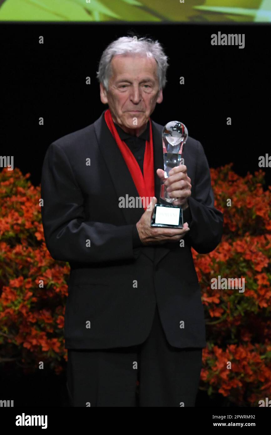 MONACO, - APRIL 29: Costa-Gavra, attends of the career awards ceremony ...
