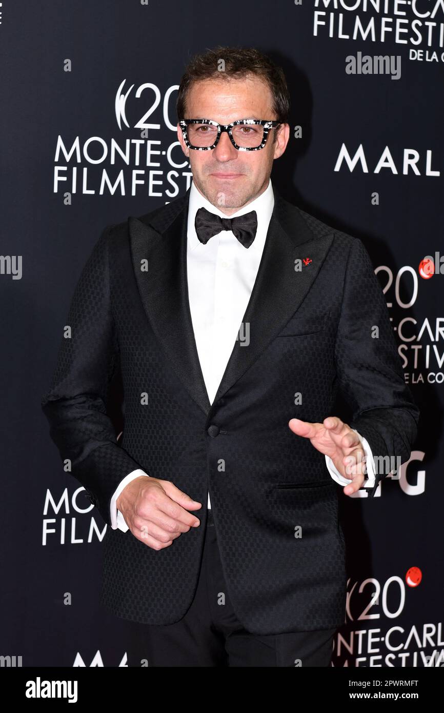 MONACO, - APRIL 29: Alessandro Del Piero attends at Gala Red Carpet of ...