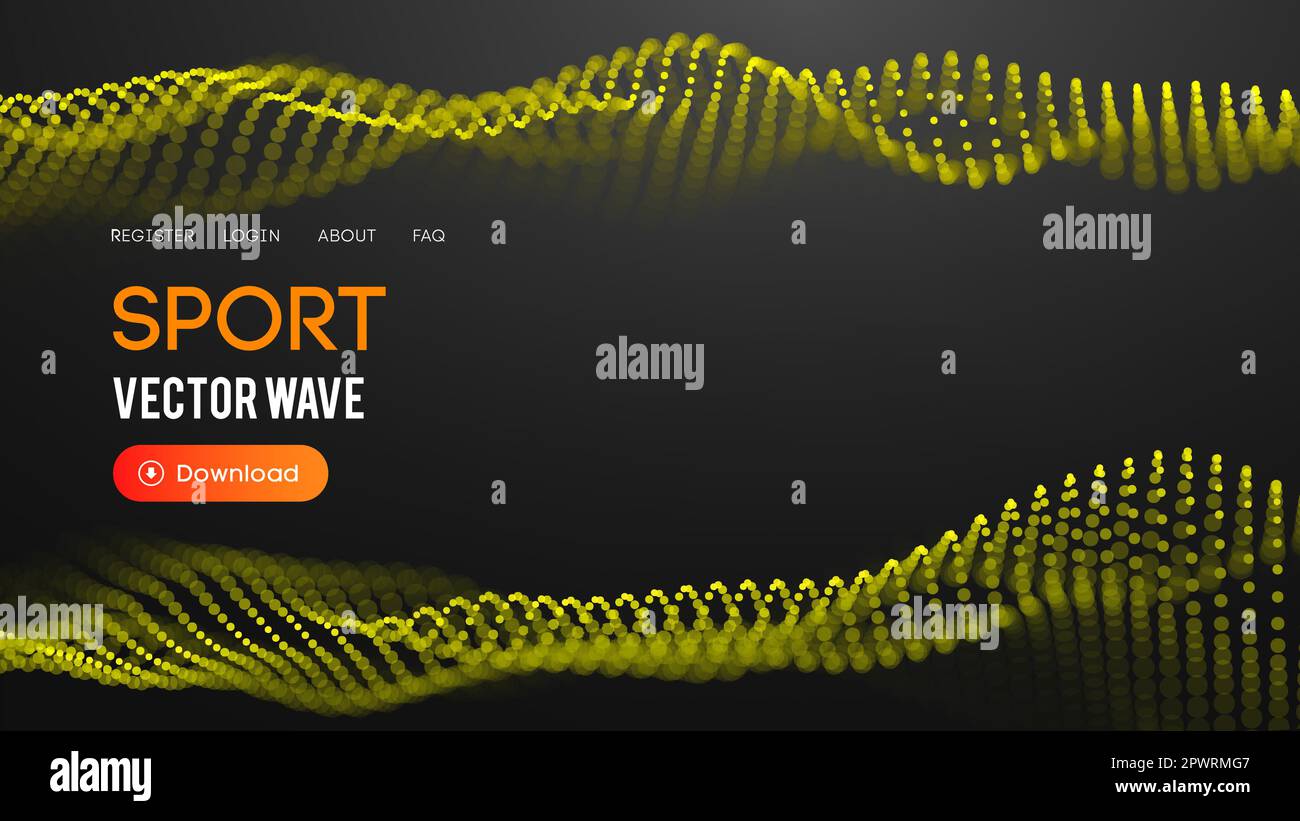 Sport game background. Vector abstract speed wave. Futuristic ...