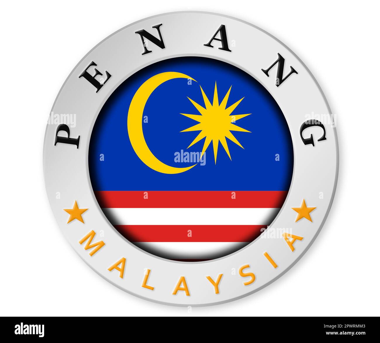 Penang flag Cut Out Stock Images & Pictures - Alamy