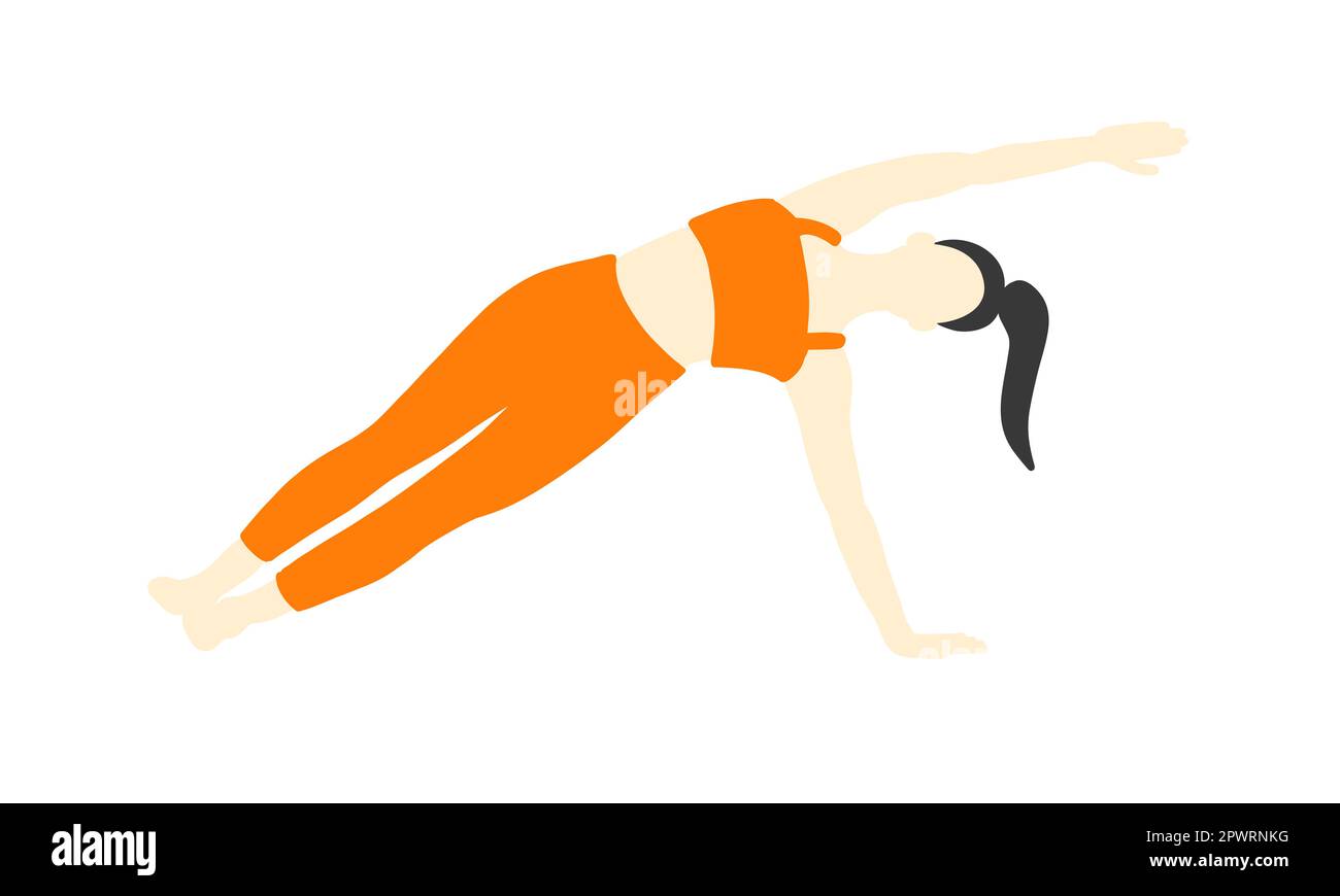 Flexibility yoga pose. Asian female, lady, woman, girl. Meditation ...