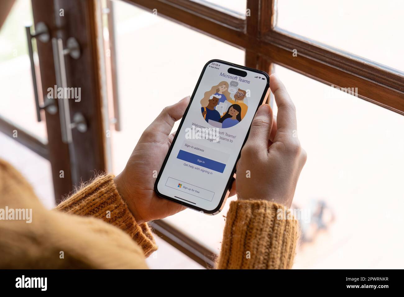 CHIANG MAI, THAILAND - MAY 1, 2023 : A working from home employee is ...