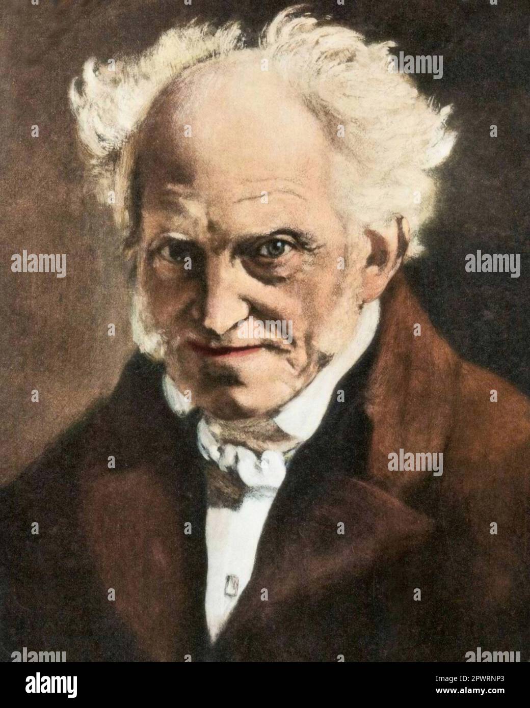 Portrait de Arthur Schopenhauer Stock Photo - Alamy