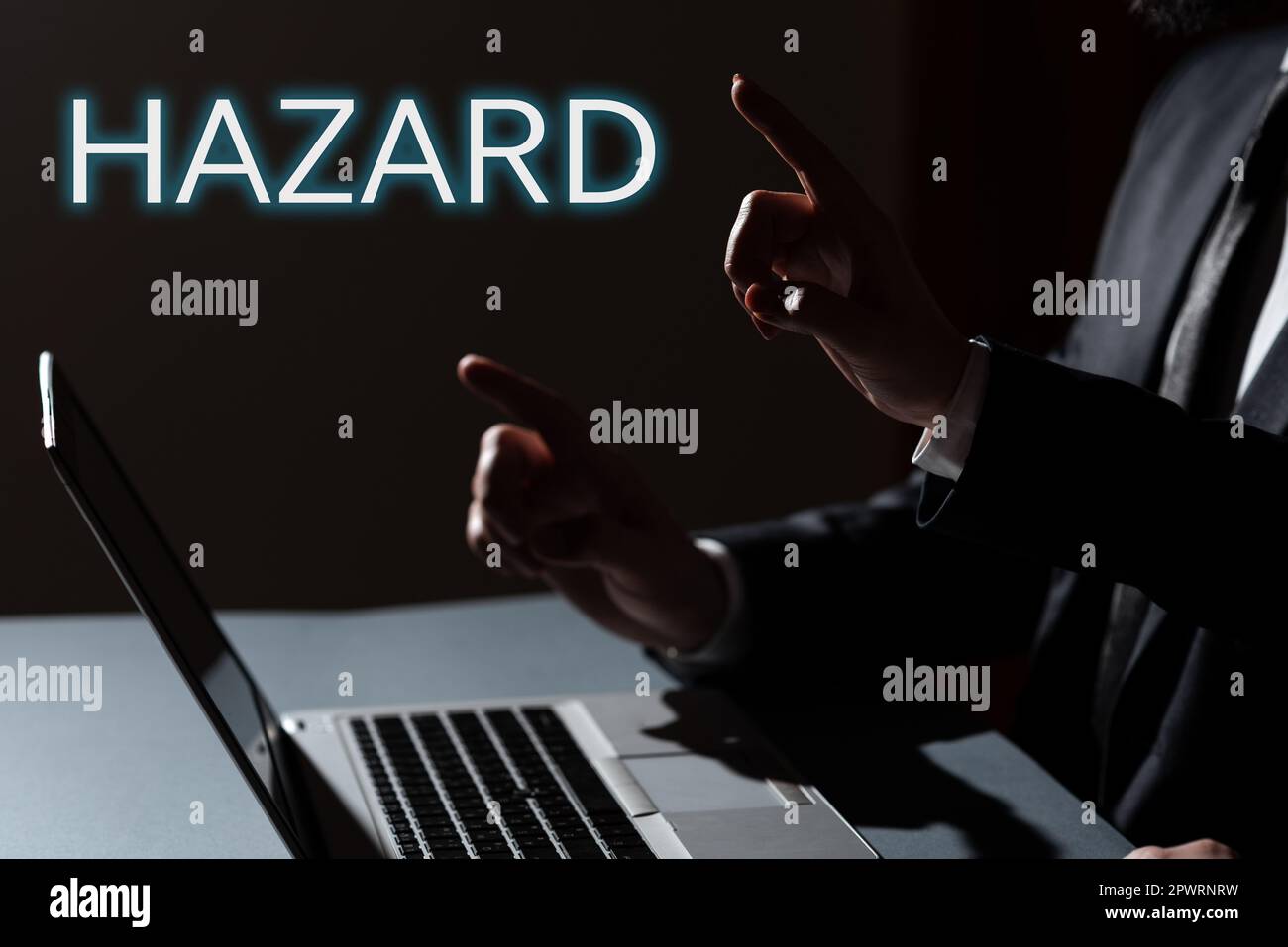 Conceptual caption Hazard, Word for account or statement describing the ...