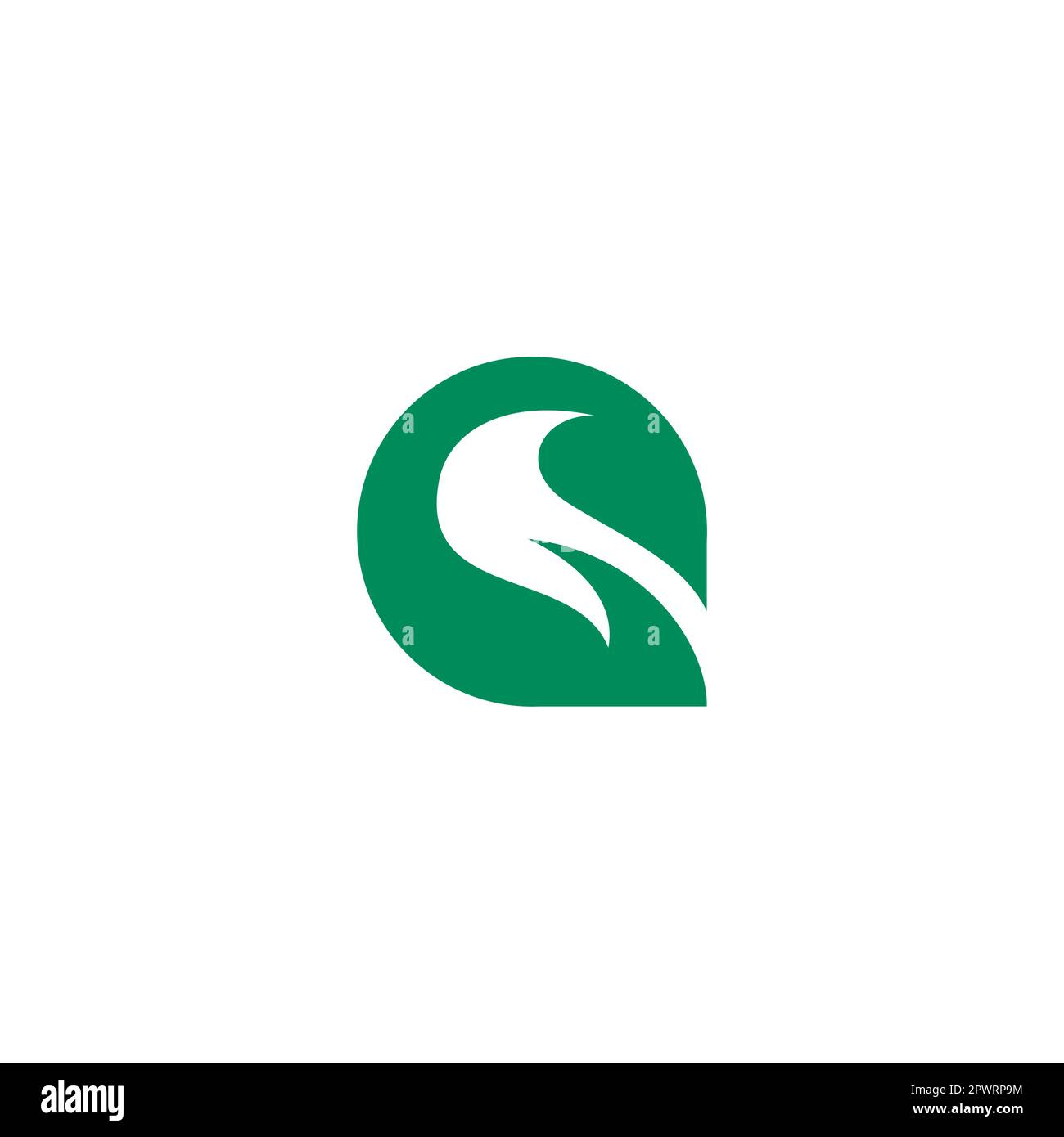 G nature logo Stock Vector Images - Alamy
