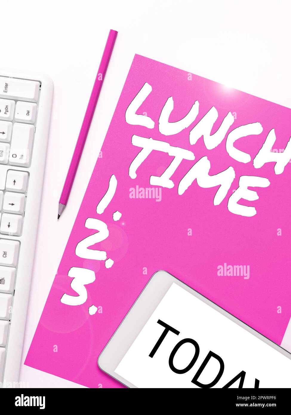 Inspiration showing sign Lunch Time, Word Written on Meal in the middle ...