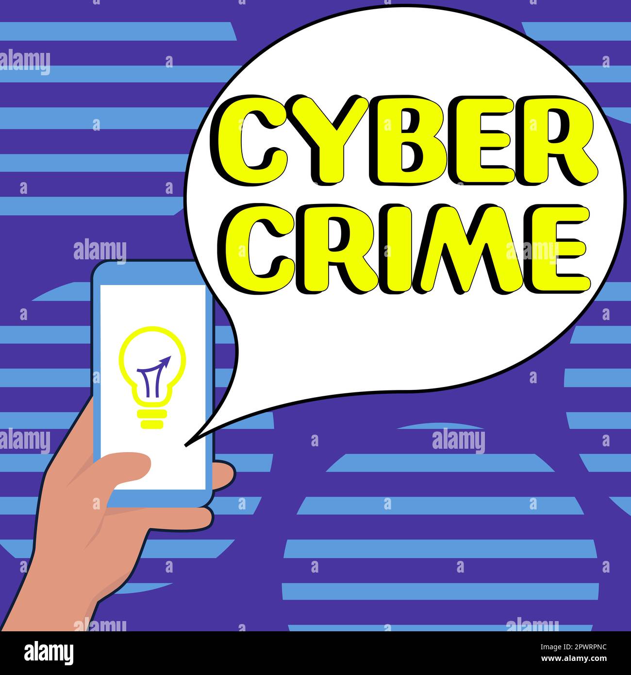 Sign displaying Cyber Crime, Concept meaning kind of criminal ...