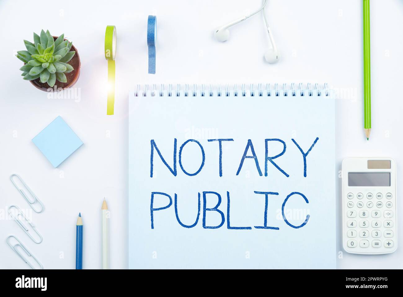 Hand writing sign Notary Public, Word for Legality Documentation ...