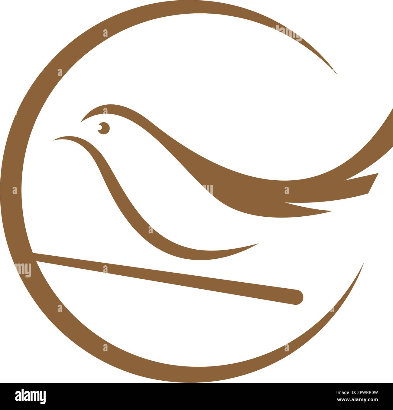 Finch icon logo design illustration Stock Vector Image & Art - Alamy