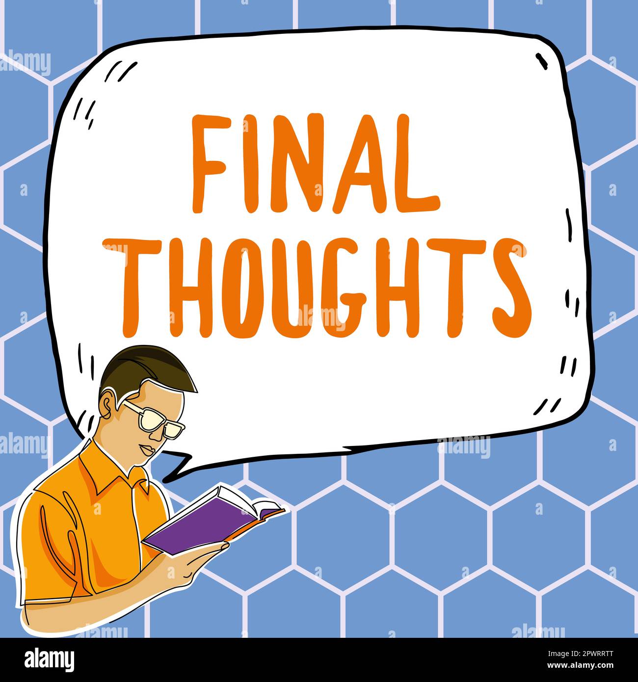 Text caption presenting Final Thoughts, Business approach Conclusion ...