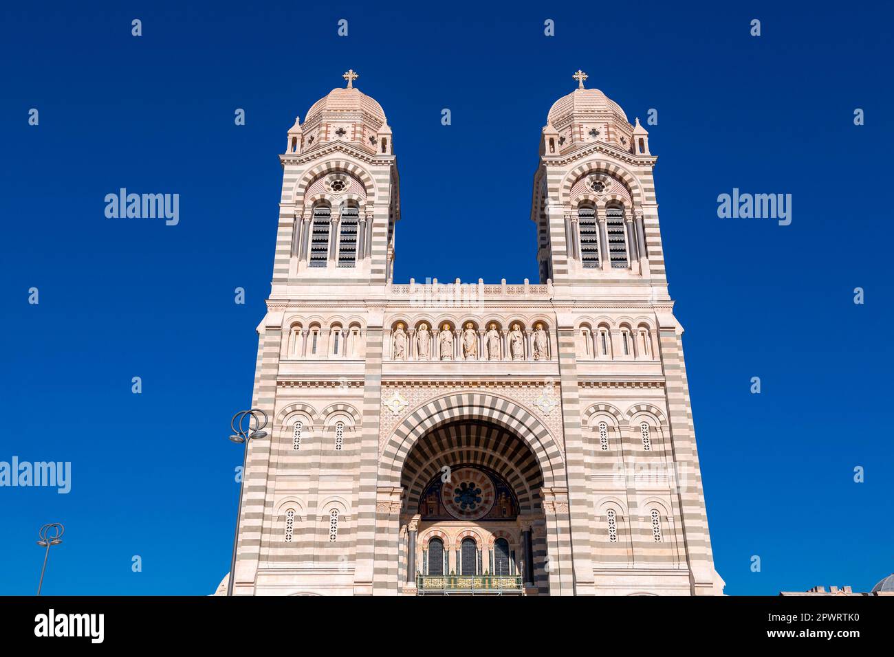 Marseille Cathedral, Cathedrale Sainte Marie Majeure de Marseille is a ...