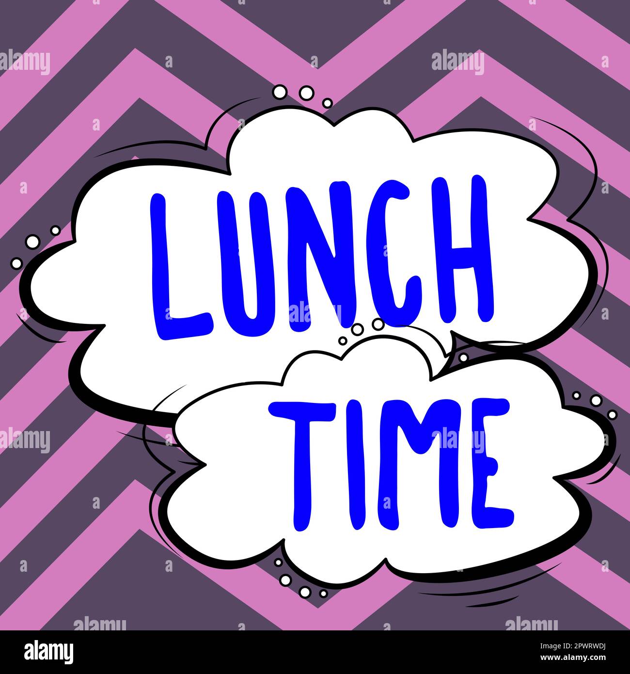 Handwriting text Lunch Time, Internet Concept Meal in the middle of the ...