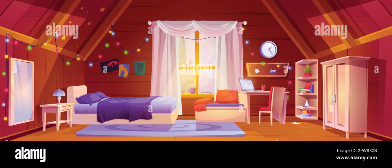 Cartoon Girl Room