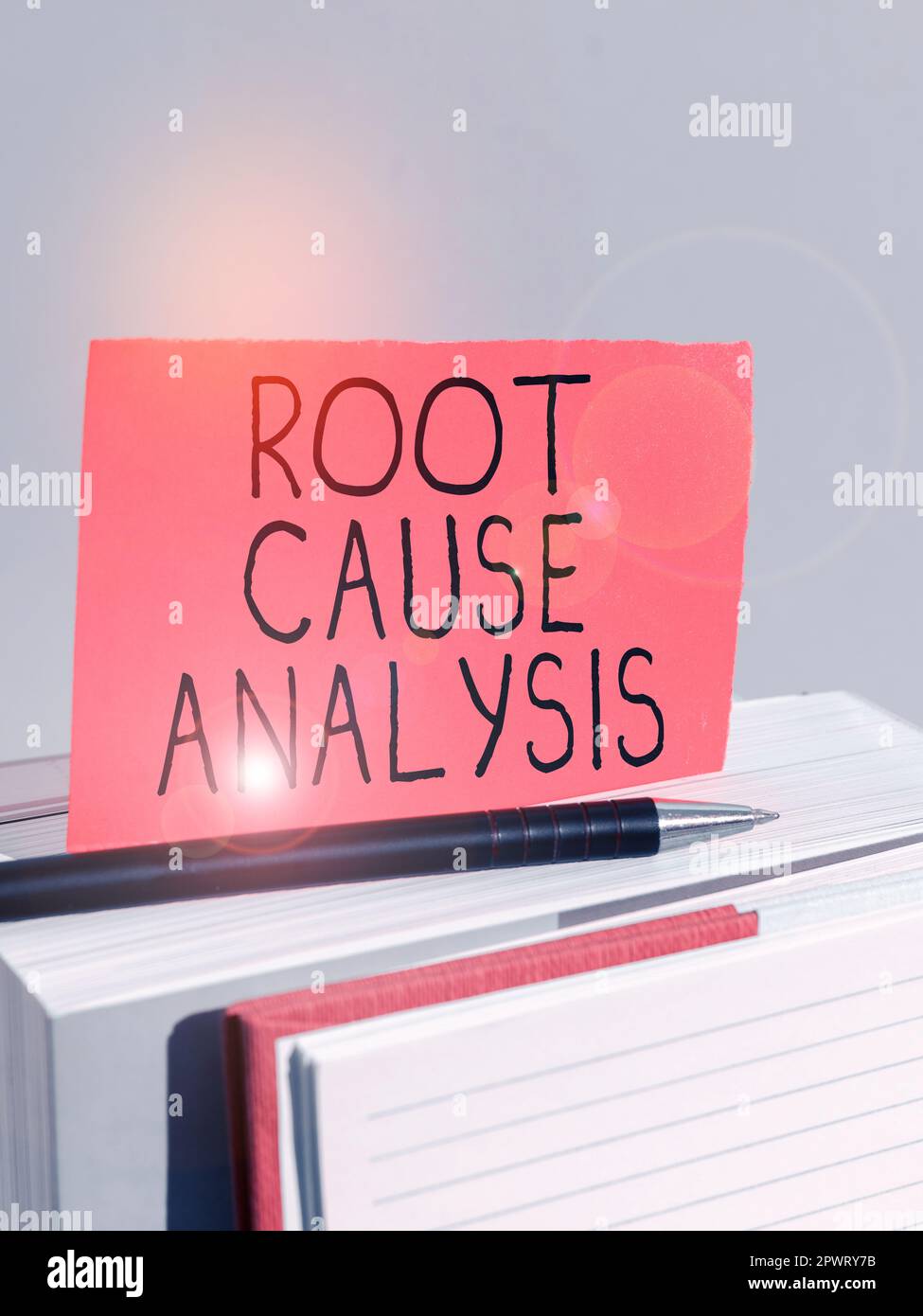 Text Caption Presenting Root Cause Analysis Business Concept Method Of 0740