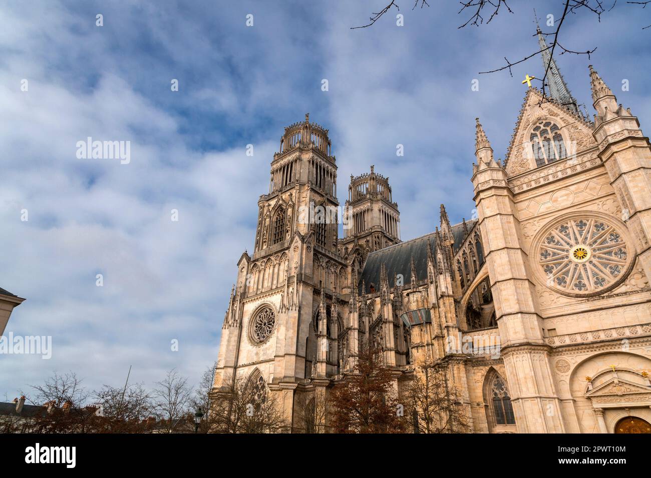 Orleans Cathedral, Cathedrale Sainte-Croix d'Orleans is a Roman ...