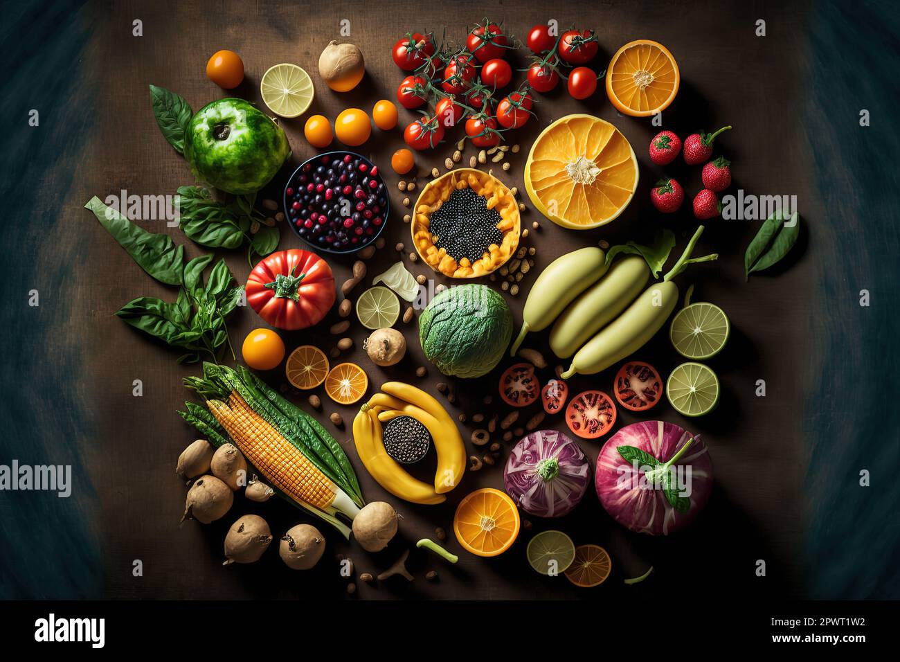 Healthy food background. stock photo Fruit, Vegetable, Organic, Food ...