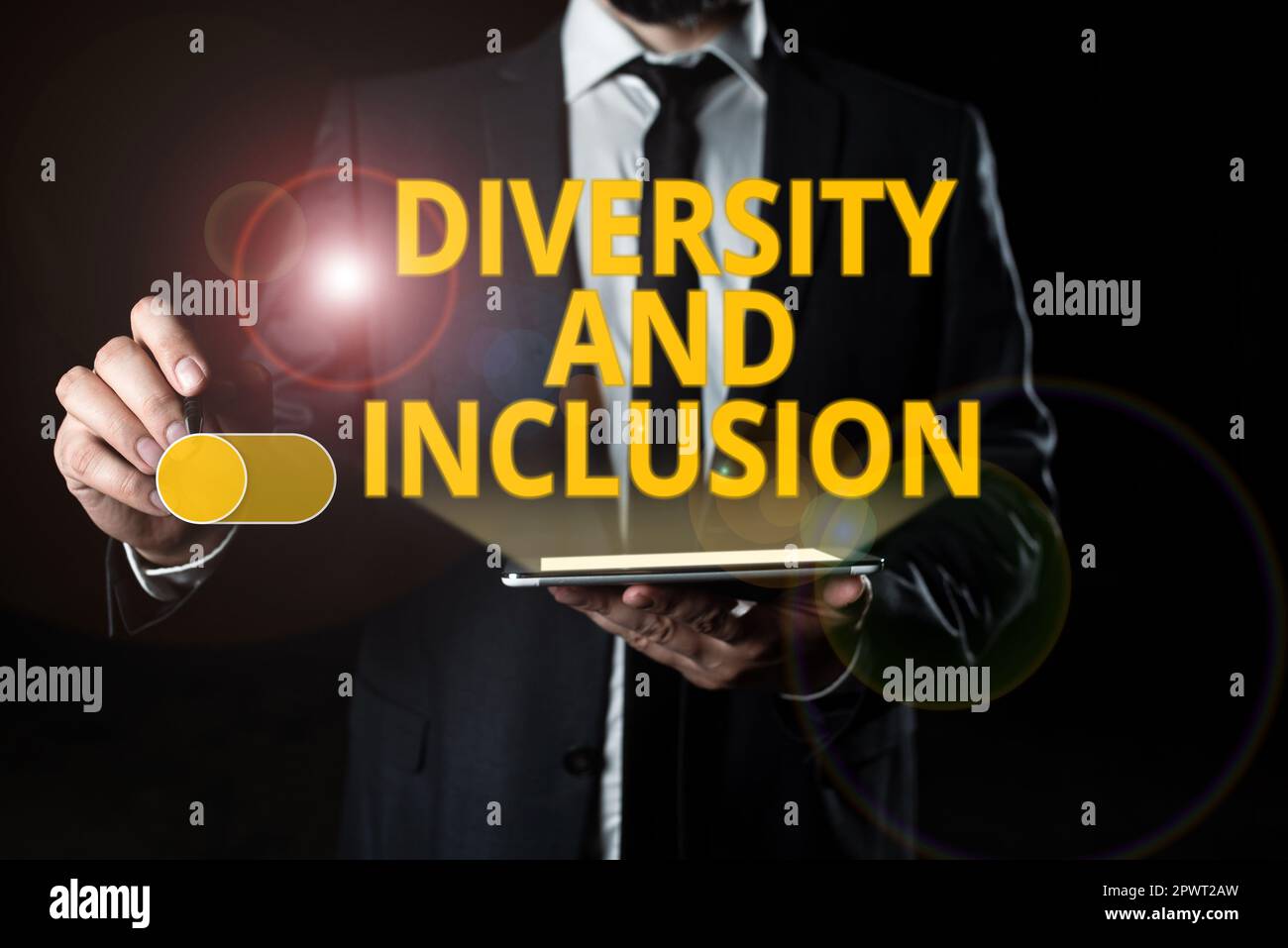 Text sign showing Diversity And Inclusion, Internet Concept range human ...