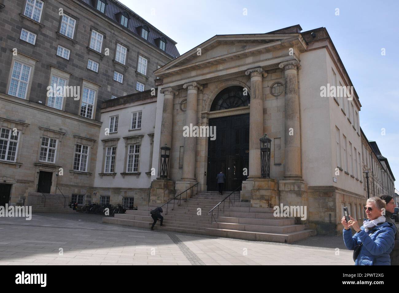 Copenhagen /Denmark/01 May 2023/Building of danish supreme court ...