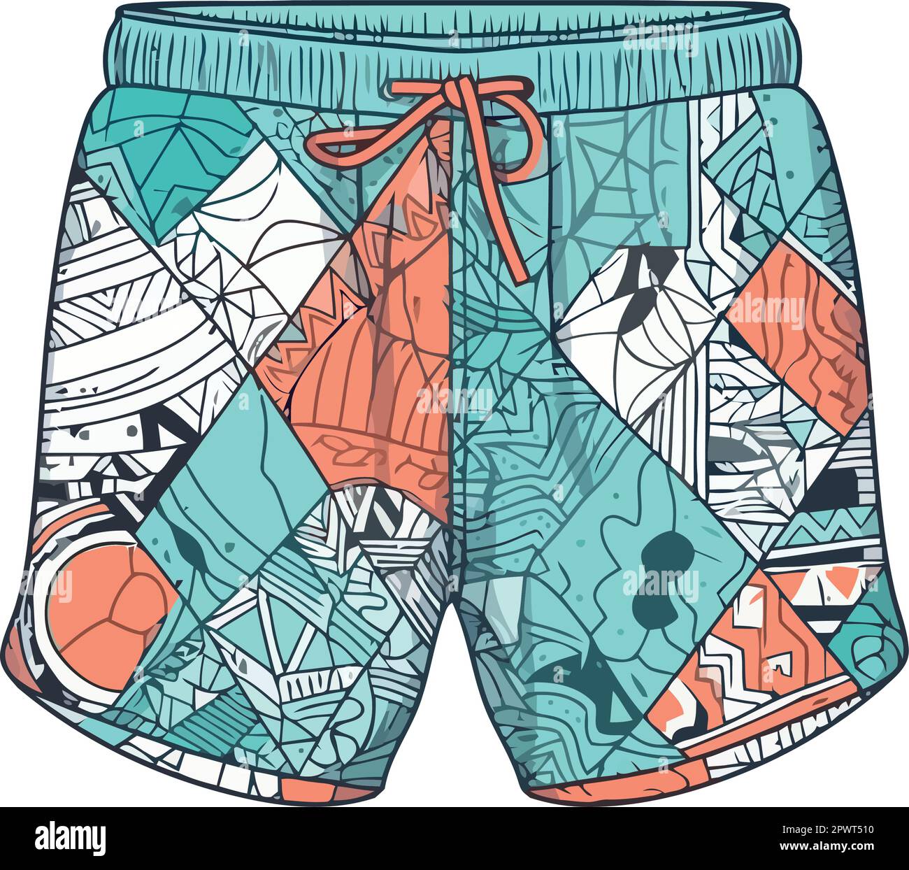 Pants patterns Stock Vector Images - Alamy