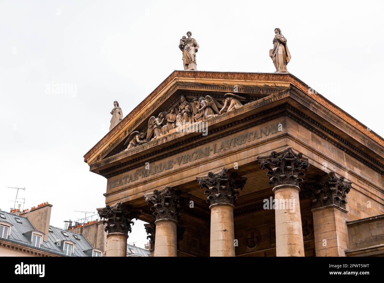 The Church of Notre-Dame-de-Lorette is a neoclassical church in the 9th ...
