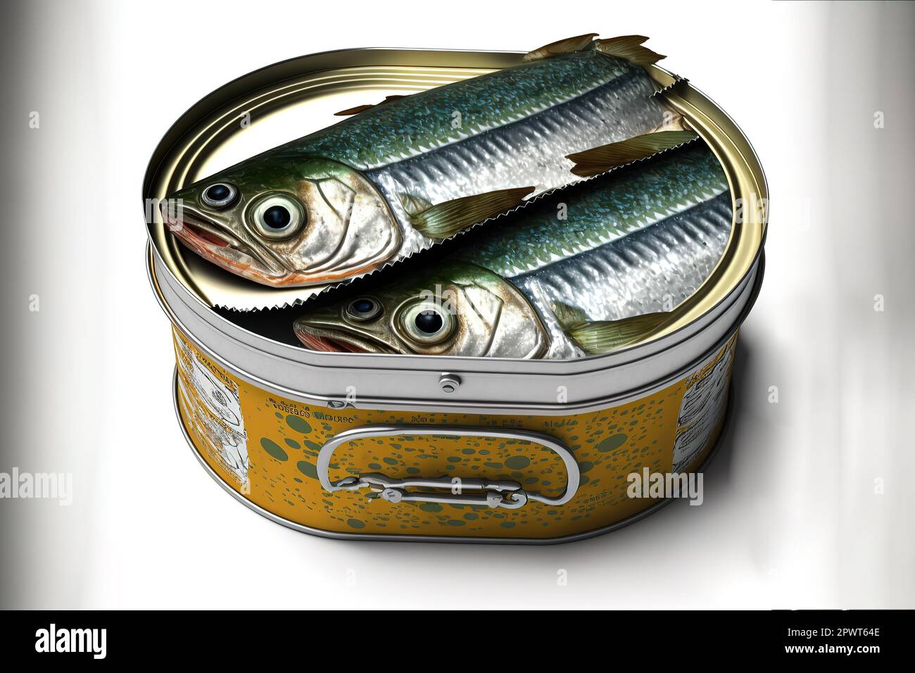 Tinned sardines stock photo Sardine, Can, Canned Food, Fish, White ...