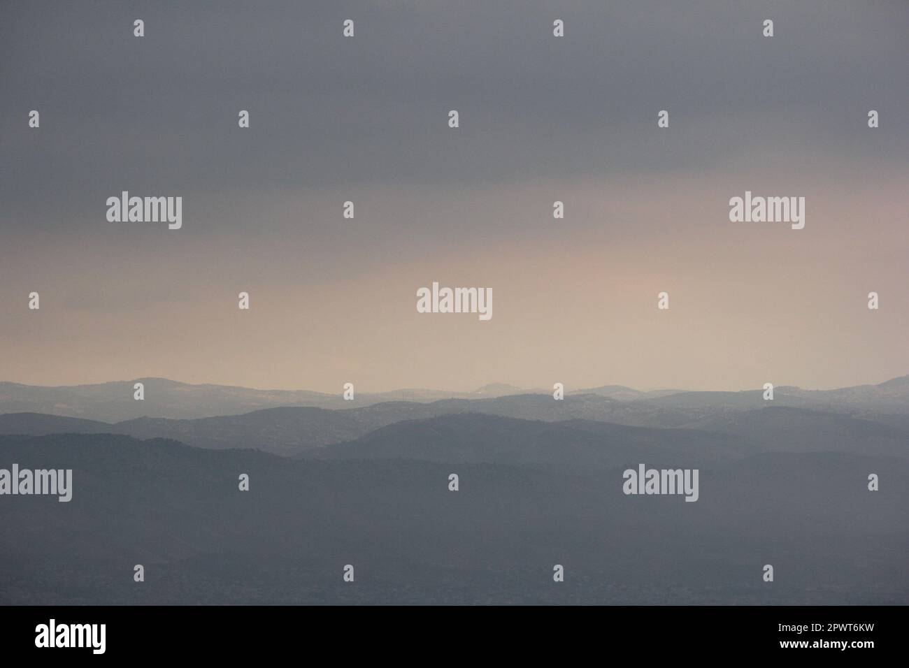 The Jordan Mountains Stock Photo - Alamy