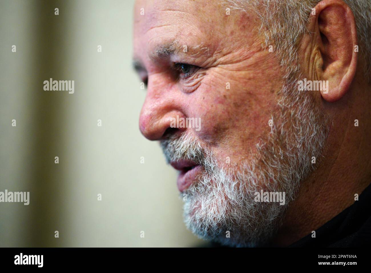 Wales head coach Warren Gatland during the Wales preliminary Rugby ...