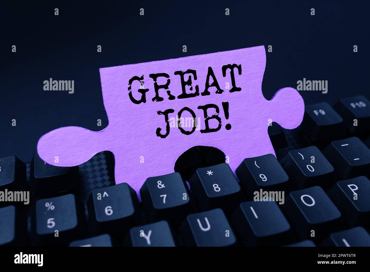 Conceptual display Great Job, Business overview used praising someone for something they have ...