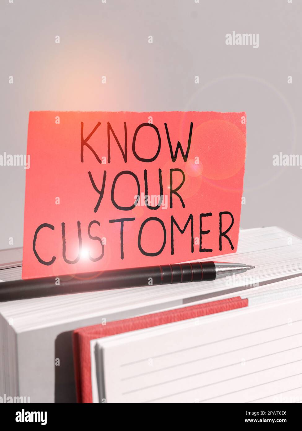 Writing Displaying Text Know Your Customer Business Concept Marketing Creating A Poll Improve