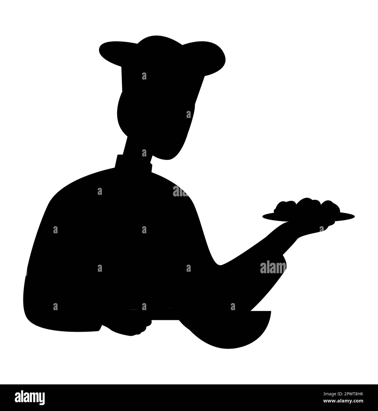 Pot cooking silhouette Stock Vector Images - Alamy