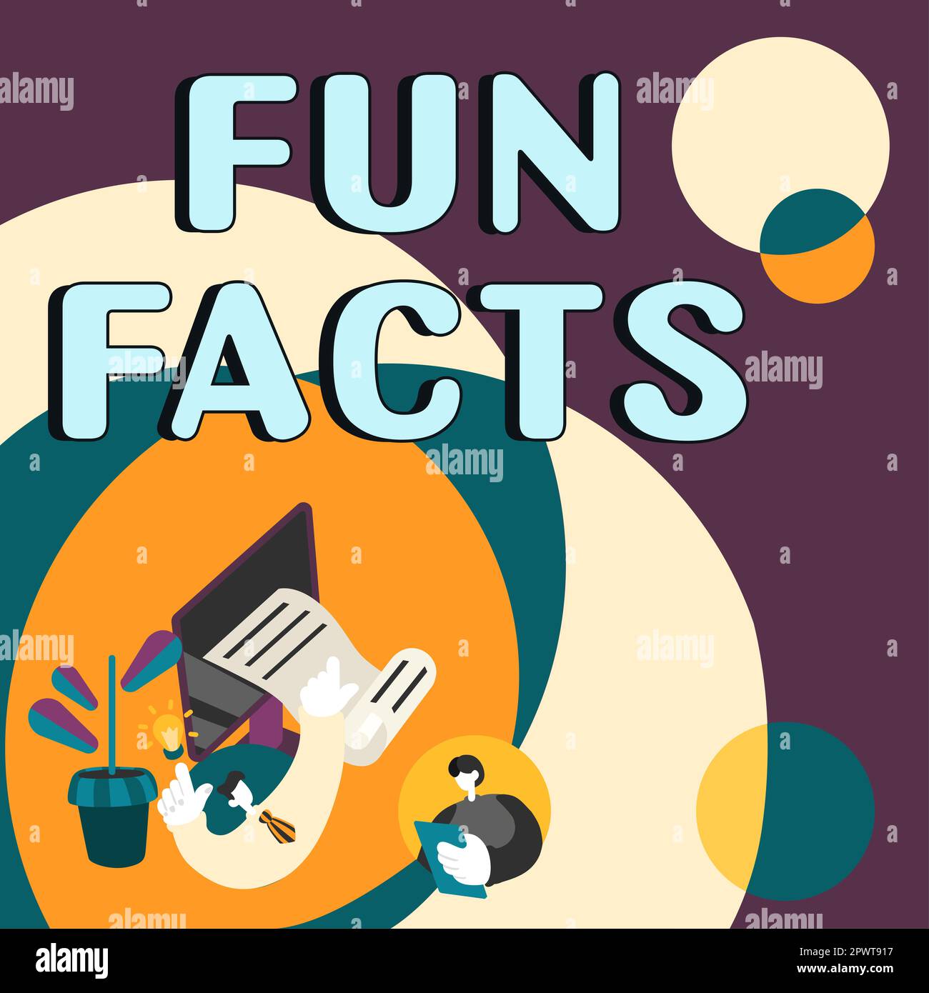 Text showing inspiration Fun Facts, Business idea short interesting ...